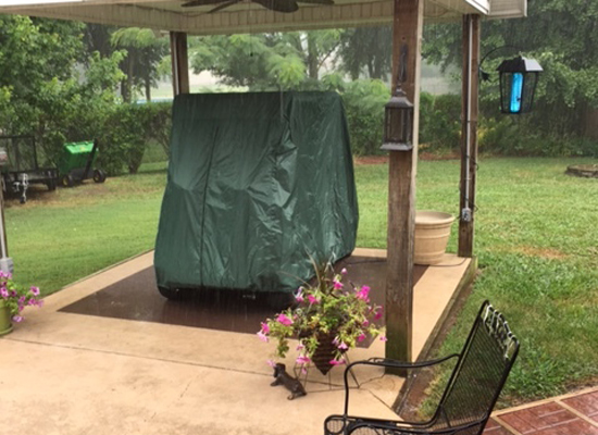 2 Passenger Golf Cart Sun Shade | Outdoor Cover Wareouse