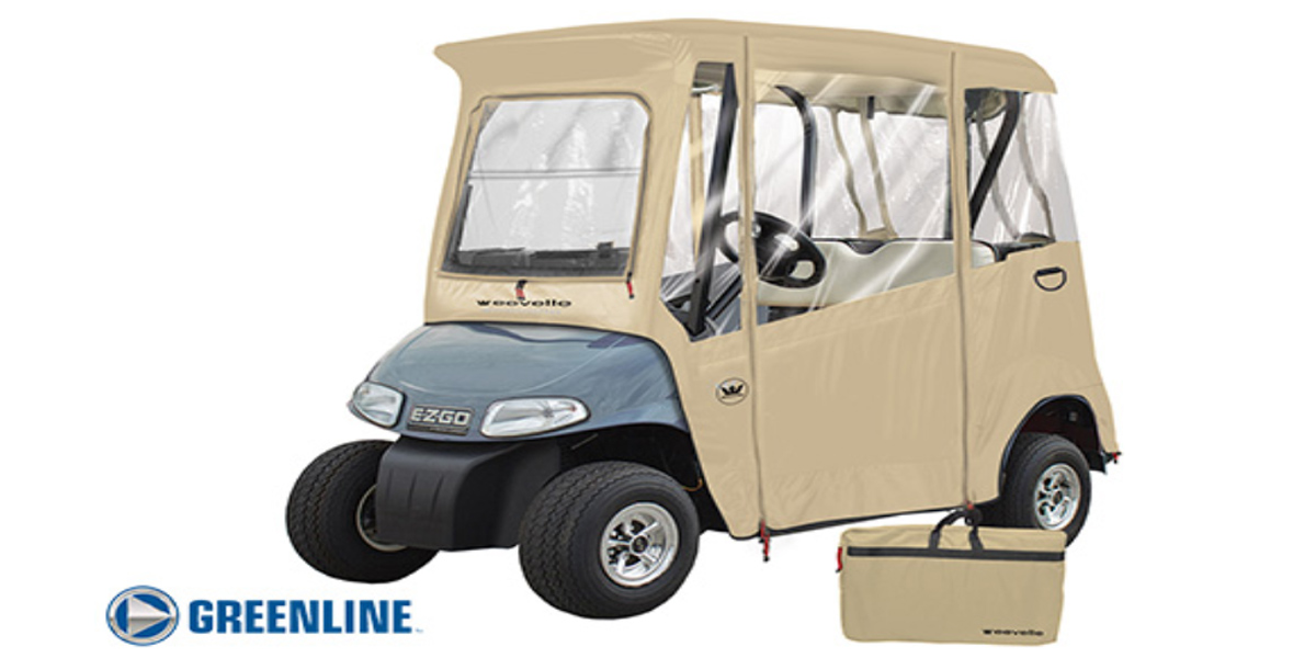 Universal Heavy Duty Golf Cart Enclosure | Outdoor Cover Warehouse